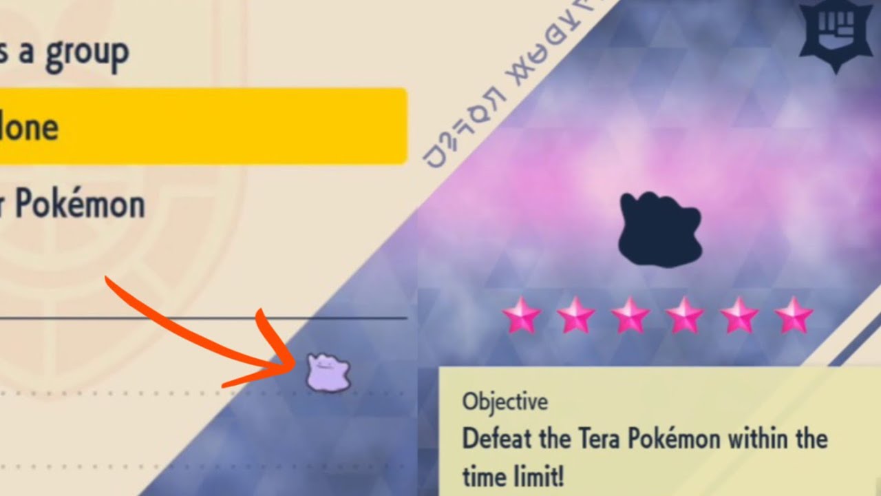 Pokémon SV : Ditto VS Ditto : Tera Raid Battle - YouTube