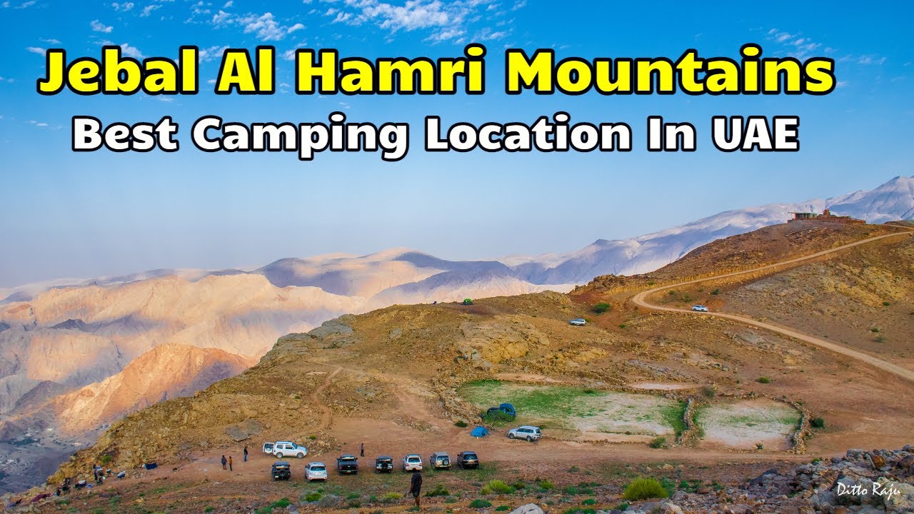Jebal Al Hamri Mountain Camping Location - YouTube