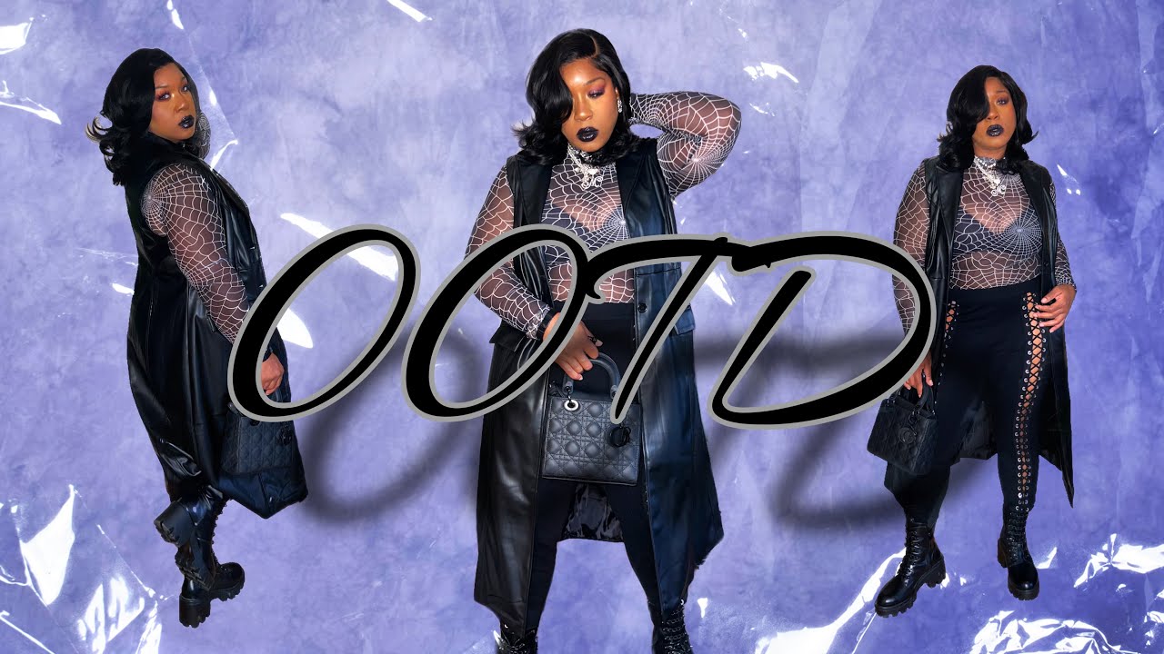 Rocking’ All Black She Gothic! October inspired outfit of the day! | Melissa Danielle - YouTube