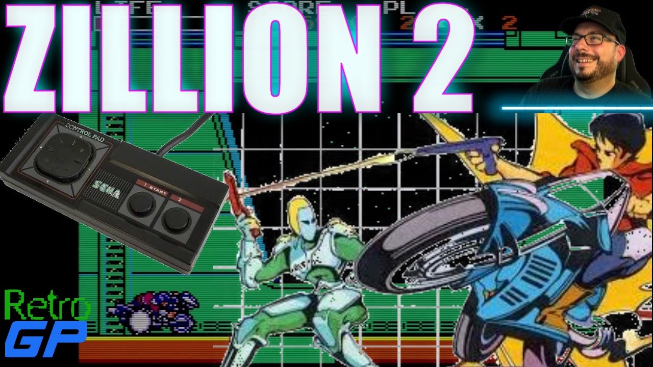 ZILLION 2 the Tri Formation on the SEGA Master System in RGB with ...