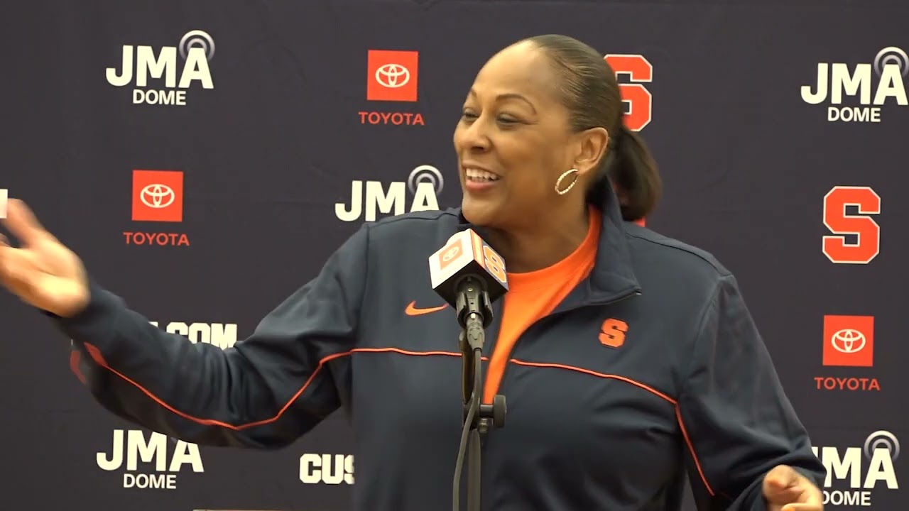 Felisha Legette-Jack Media Day Press Conference - YouTube