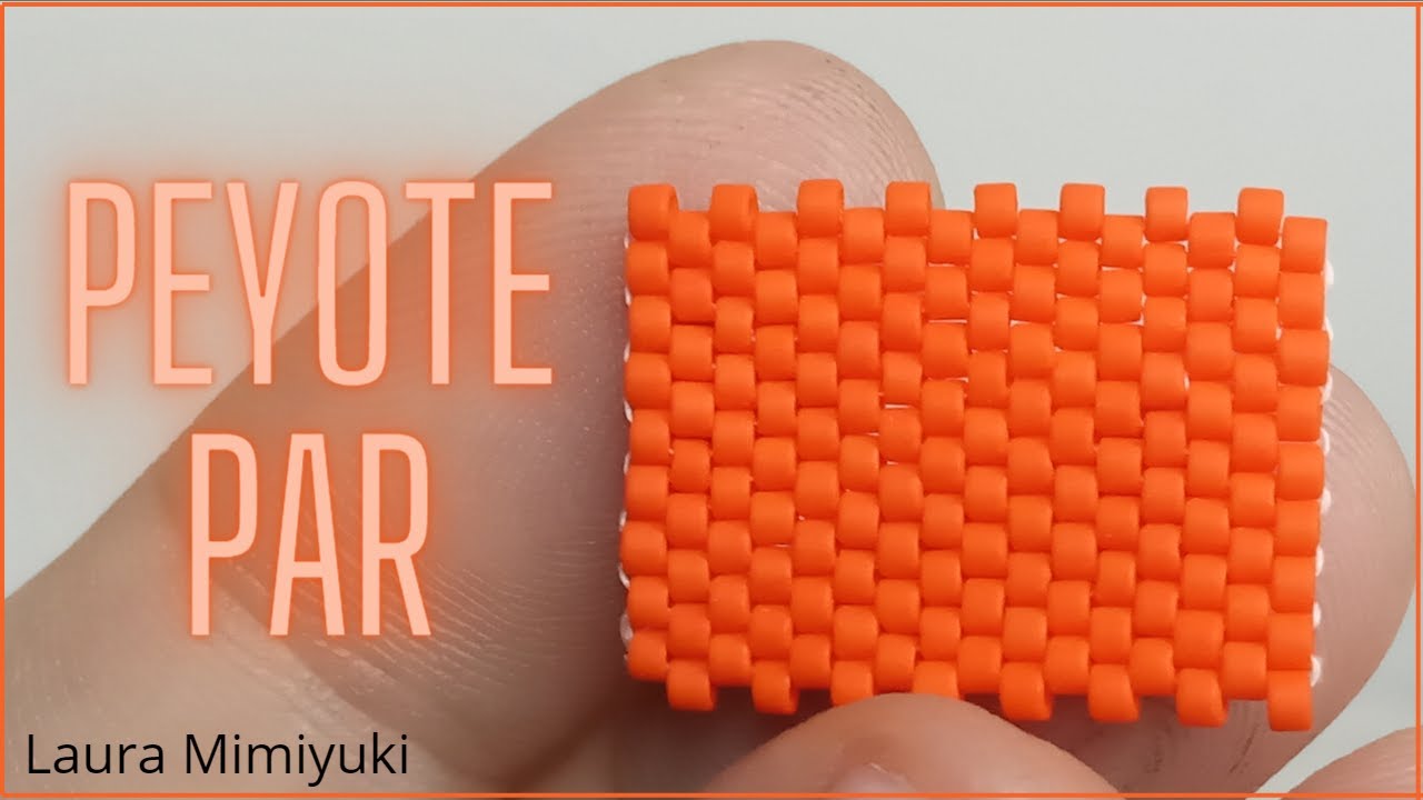 🧡 TUTORIAL PEYOTE PAR/ APRENDE EN 15 MINUTOS - YouTube