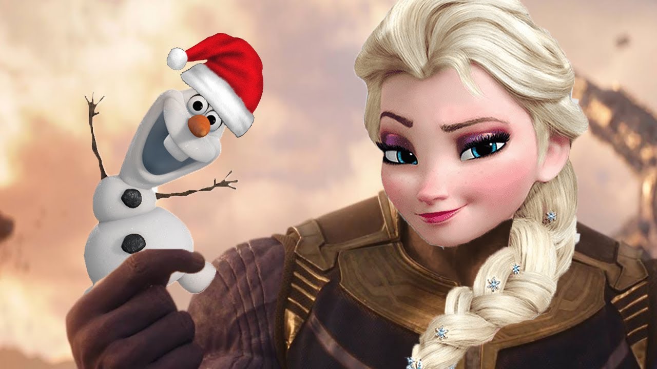 Elsa sings All I Want For Christmas! (Mariah Carey - All I Want For ...