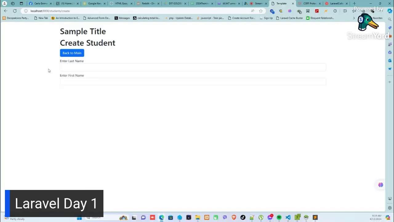 Laravel Day 1 - Pascal - YouTube