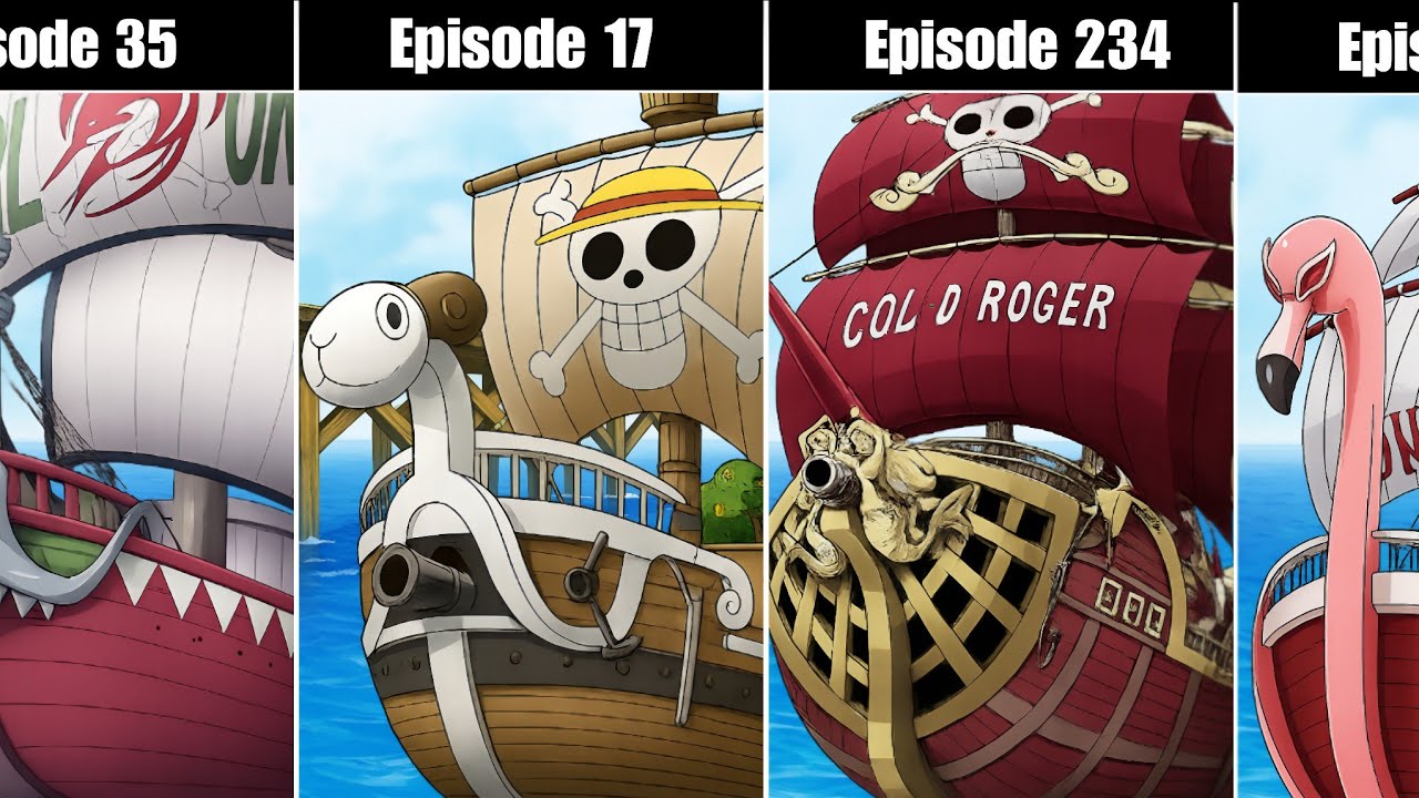 EVERY One Piece Ships first appearance Explained! (30 + ships) - YouTube