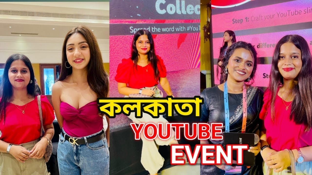 কলকাতা Youtube Event 2024 | Grand YouTube Event🤩 YouTube Creator ...