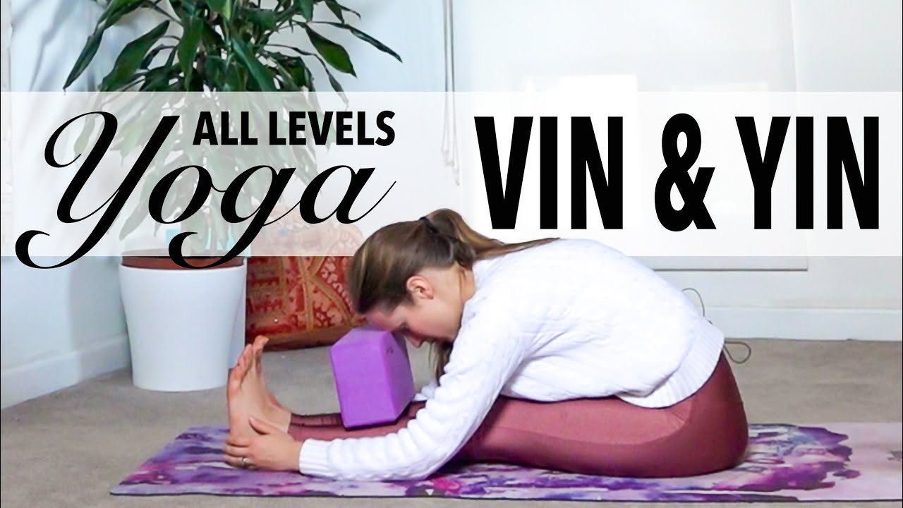 Vin & Yin Full Body Yoga Flow - Vinyasa And Yin Yoga Fusion (All levels ...