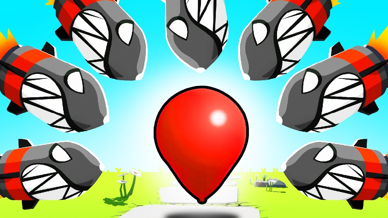 Surviving 1,205,333 Nukes As The Balloon In Bloons - YouTube
