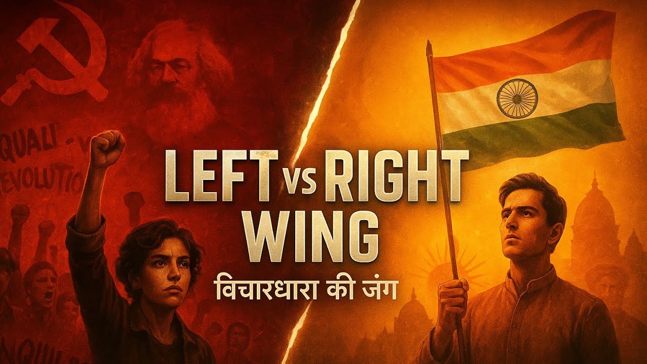 🇮🇳 Left vs Right Wing 🔥 | विचारधारा की जंग! कौन सच्चा Deshbhakt? /The ...
