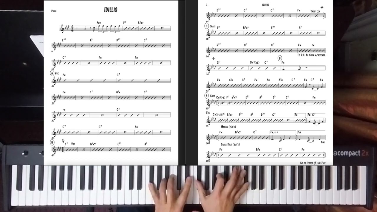 Idilio Piano Demo - YouTube