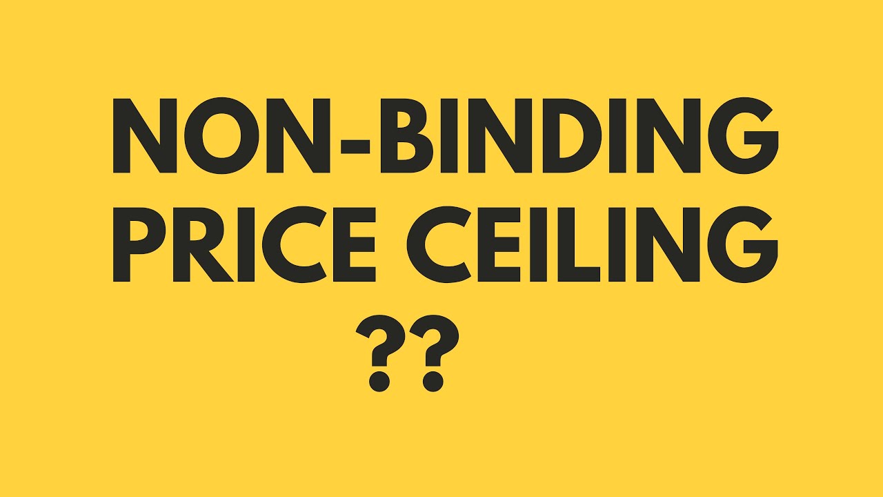 How price ceiling affects market outcomes| Non-binding price ceiling ...