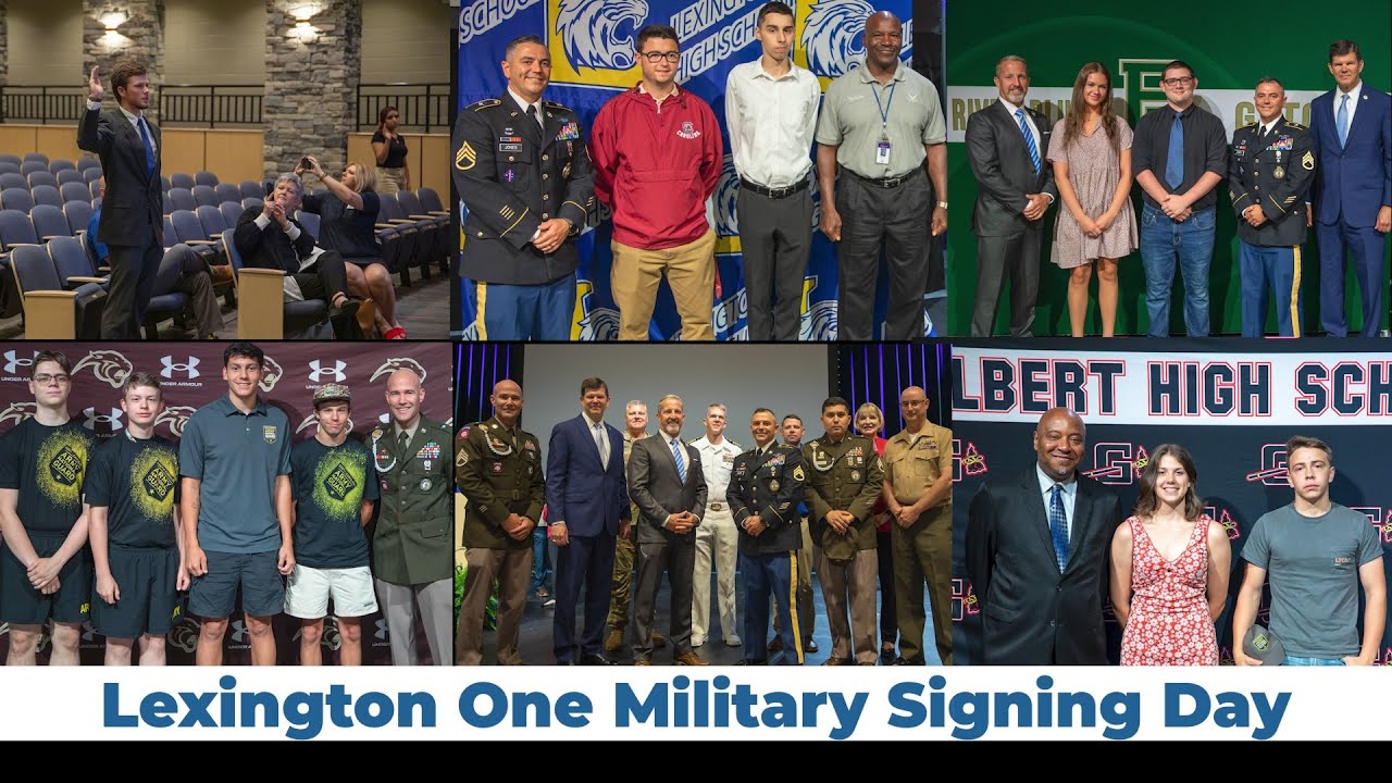 April 29, 2024 — Military Signing Day - YouTube