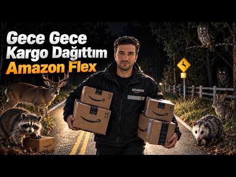 Gece Vakti Issız Yerlerde Kargo Dağıttım - Amerika'da Amazon Flex