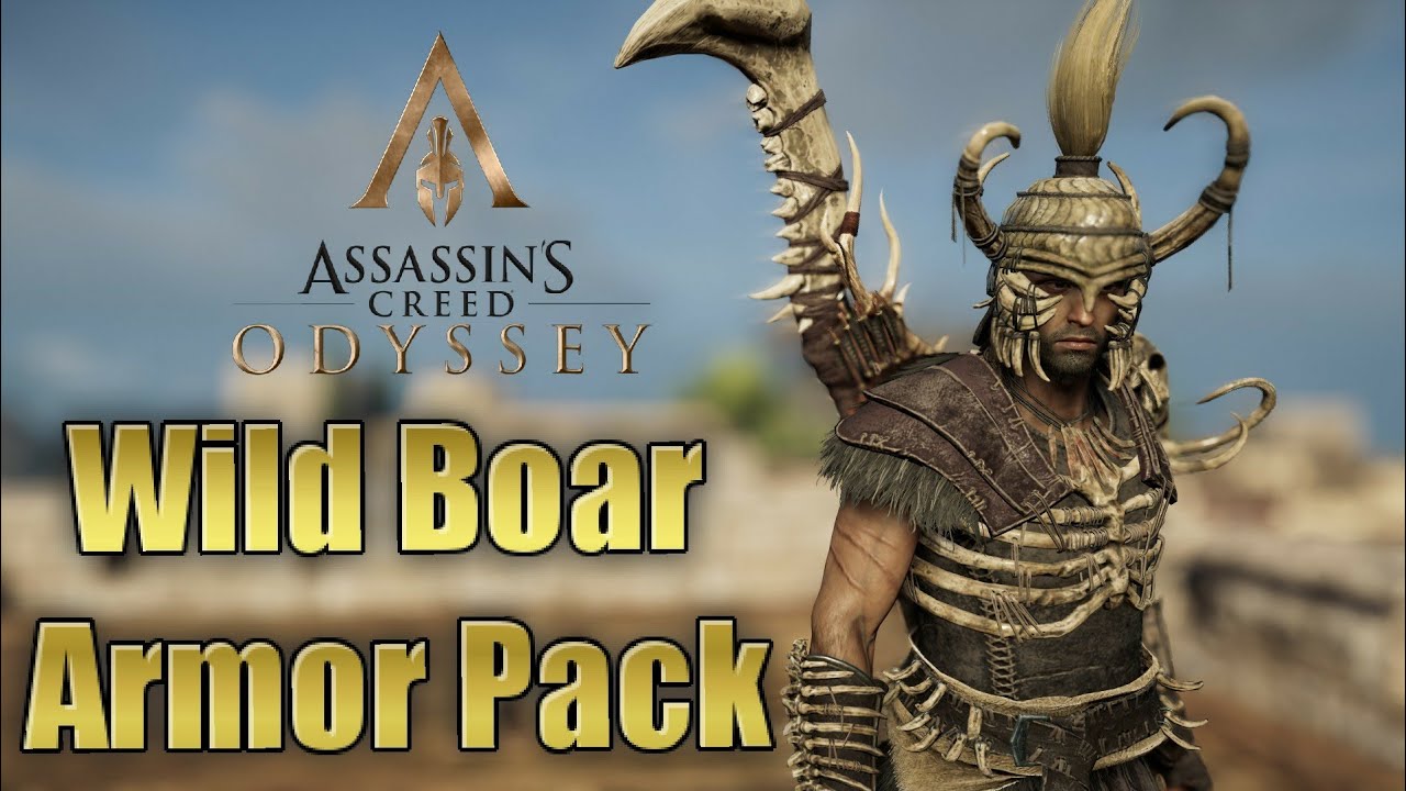 WILD BOAR PACK SHOWCASE BOTH GENDERS!!! | Assassin's Creed Odyssey ...