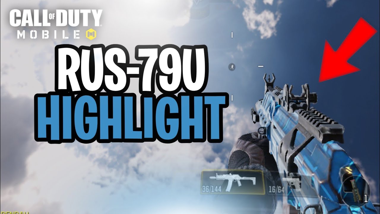 RUS-79U HIGHLIGHT ON LEGENDARY RANKED || Call Of Duty Mobile - YouTube