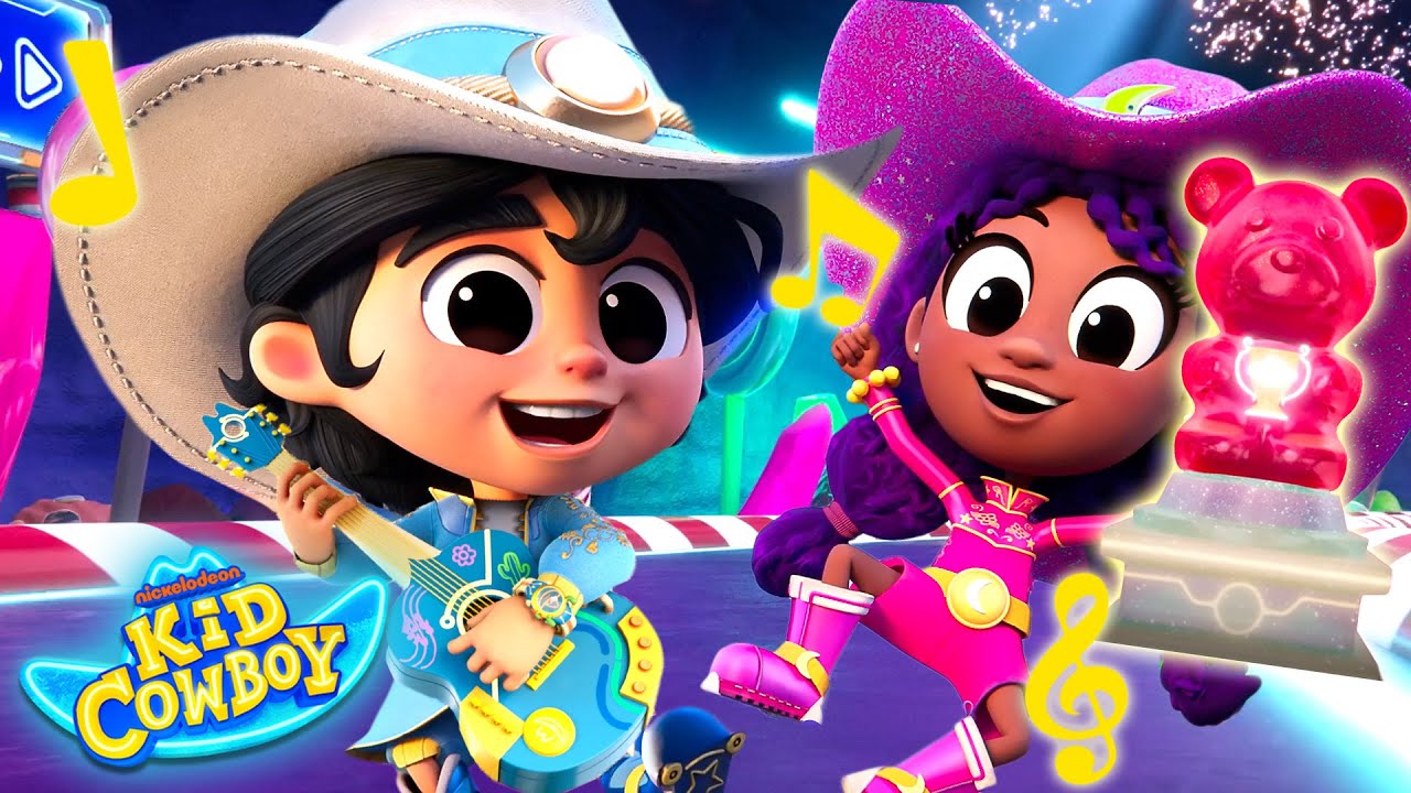 Sing Along to Kid Cowboy's Theme Song! 🤠🎶 w/ Luna | Kid Cowboy - YouTube