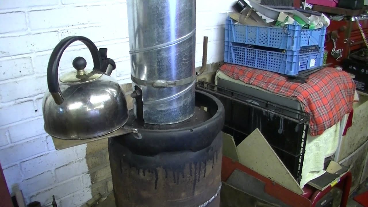 Man Cave Build EP01 Wood stove refit - YouTube