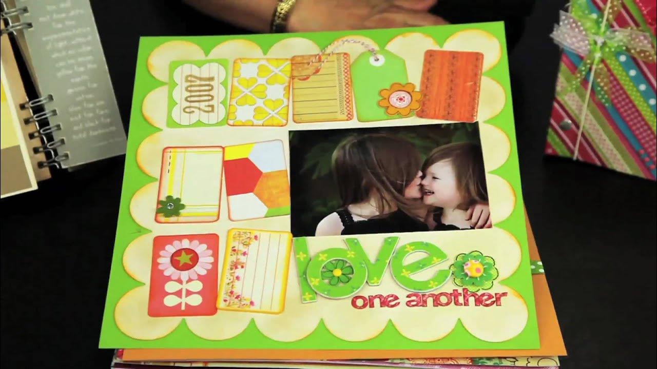 Beginner Scrapbook Tutorials - Part 4 - Finding Inspiration - YouTube