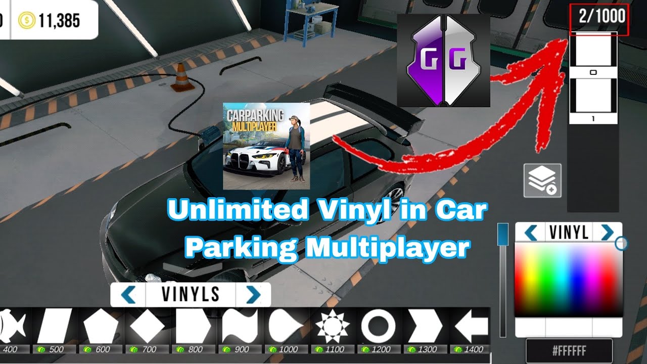 How to make Unlimited Vinyl in Car Parking Multiplayer using Game ...