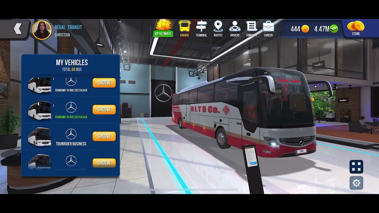 Bus Simulator: Ultimate 🇵🇭 (DLTB Co. Skin - Mercedes-Benz Tourismo 16 ...