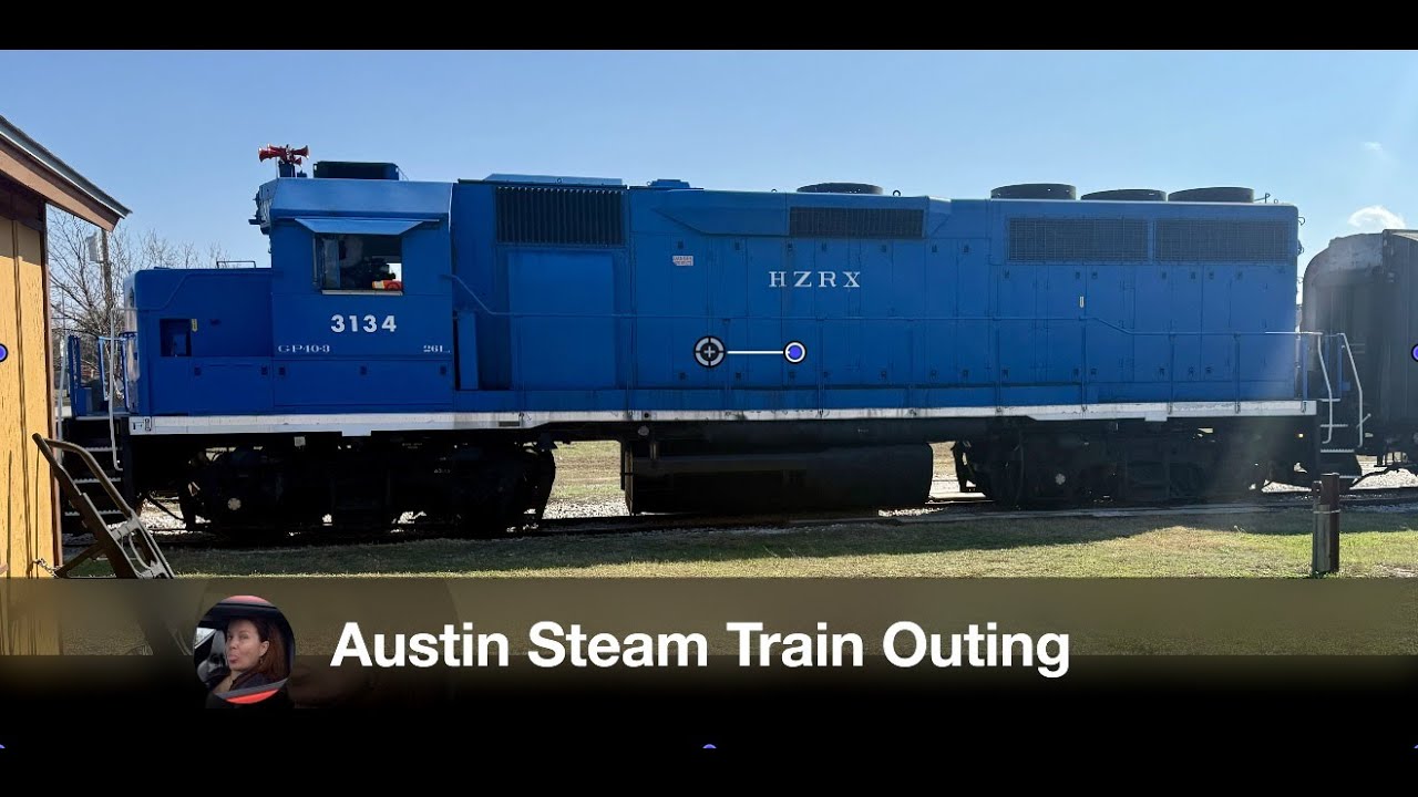 A Day on Austin Steam Train - YouTube