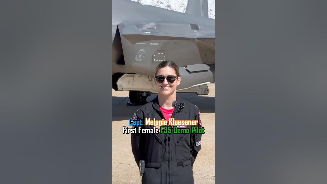 The 1st Female F-35 Demo Pilot Is Out of This World - YouTube