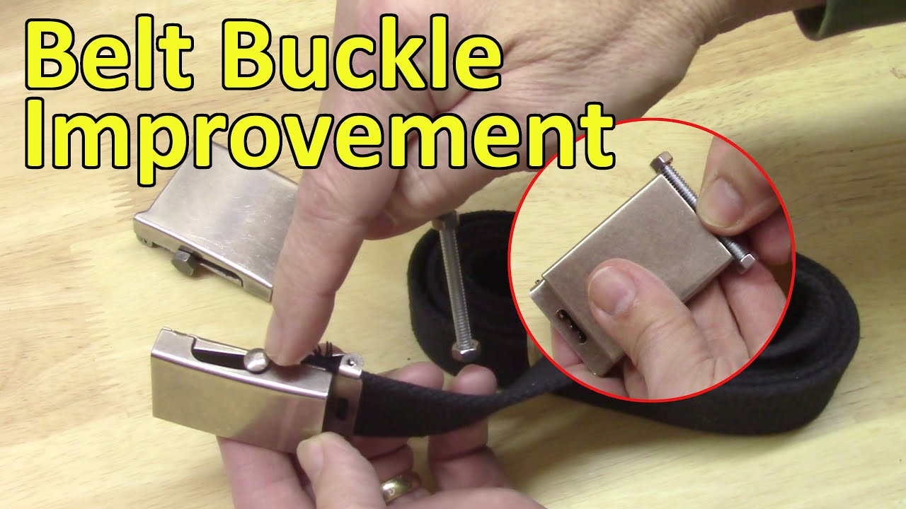 Belt Buckle Hack - YouTube