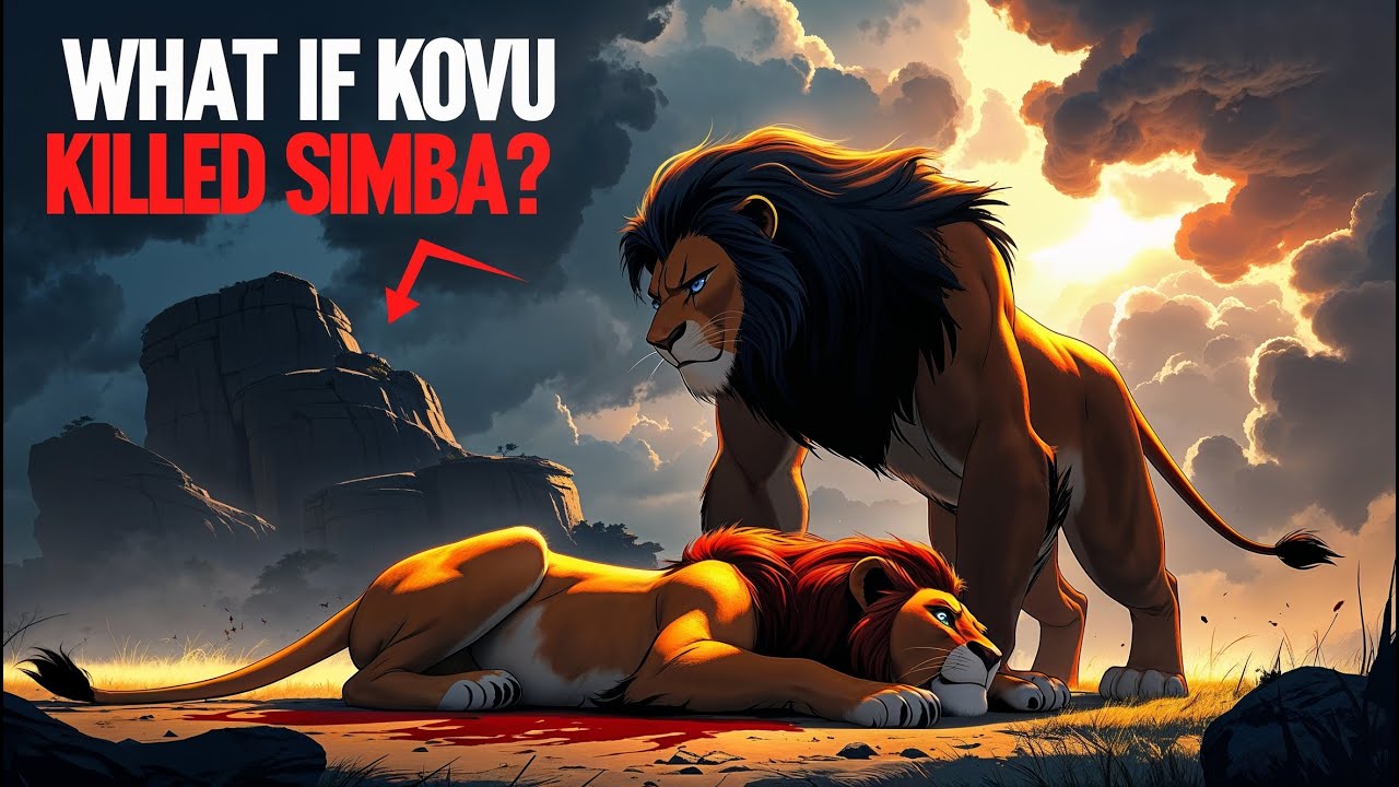 What If Kovu Killed Simba? The Darkest Lion King Alternate Story - YouTube