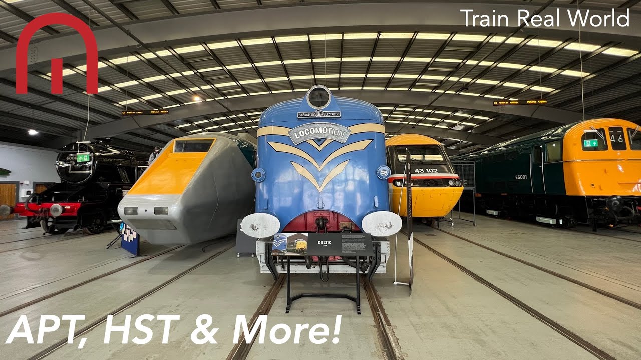 Train Real World - APT, HST & More - Locomotion Museum, Shildon - YouTube