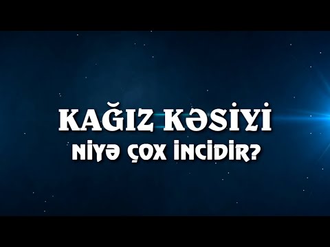 Kağız kəsiyi niyə çox incidir?
