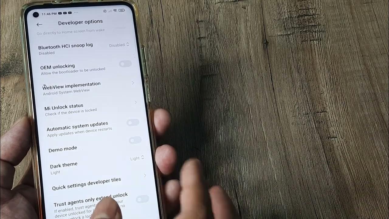 how to turn on demo mode in mi phone - YouTube