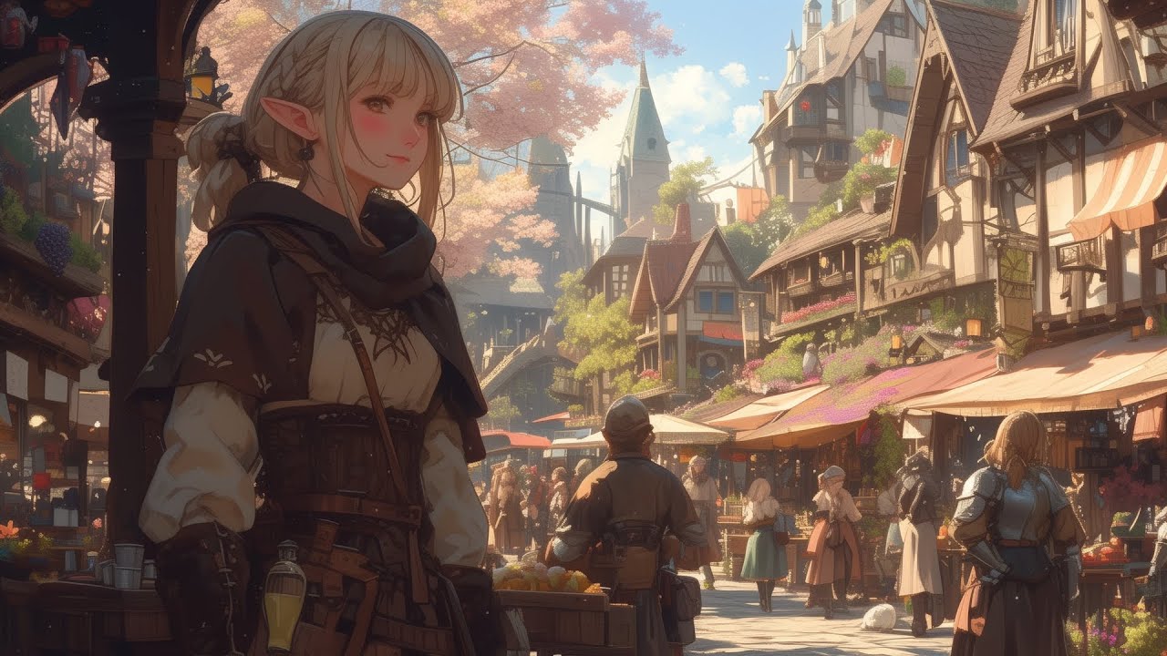 Relaxing Medieval Music - Fantasy Bard/Tavern Ambience, Celtic Tavern ...