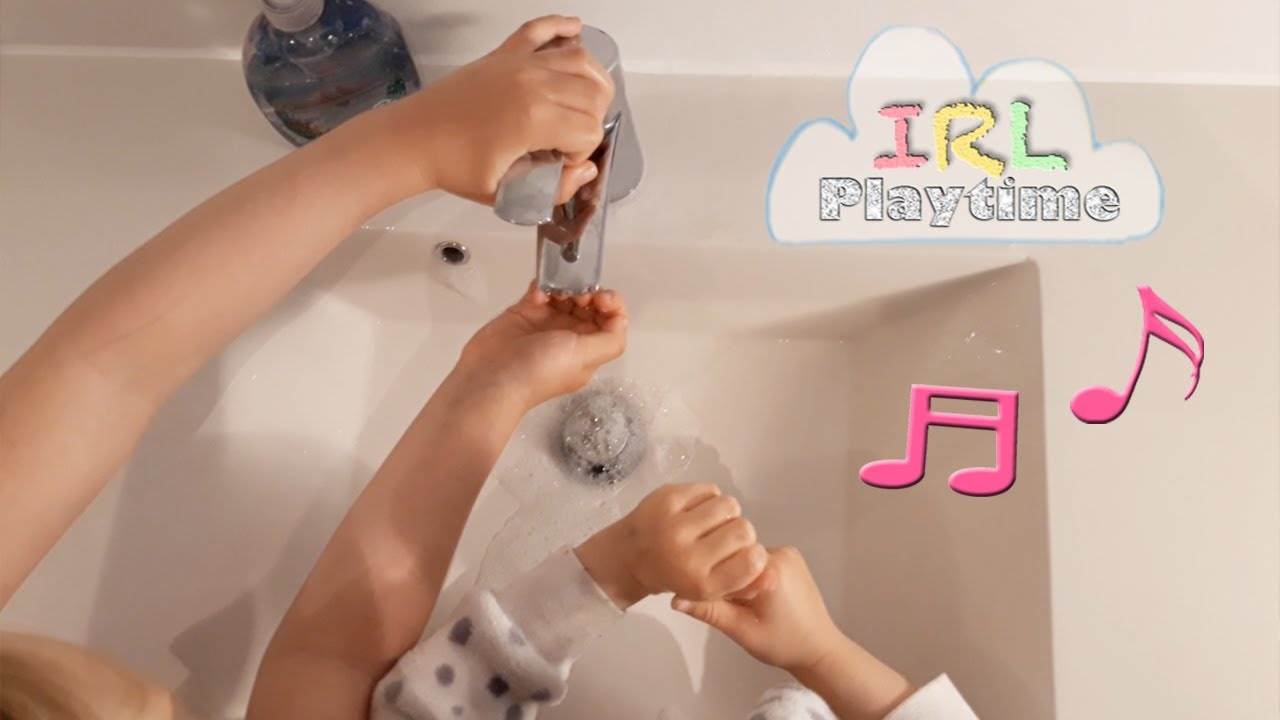 Wash Your Hands | Learn How to Wash Your Hands Song | IRL Playtime ...