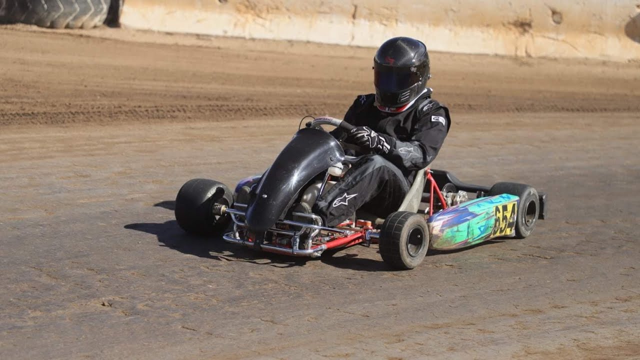 Perris Auto Speedway Kart test day - YouTube