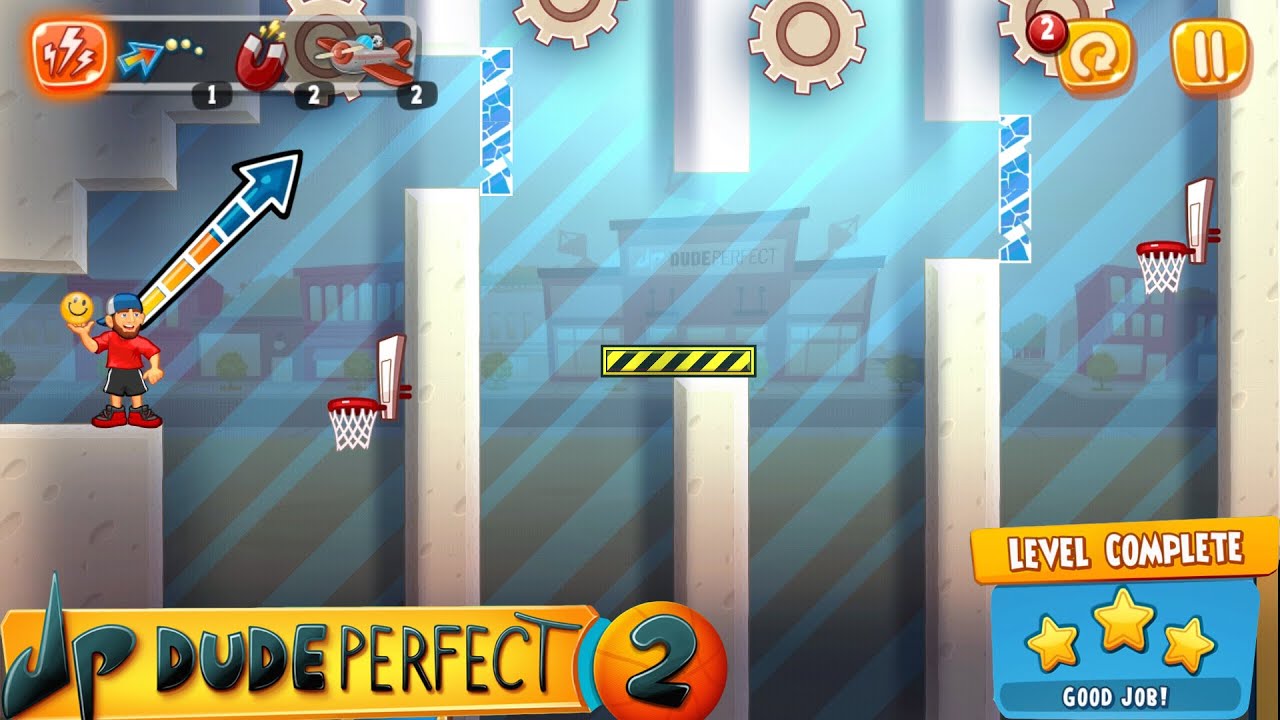 Dude Perfect 2: Level 77 / 3 Stars [Android] Gameplay HD * - YouTube
