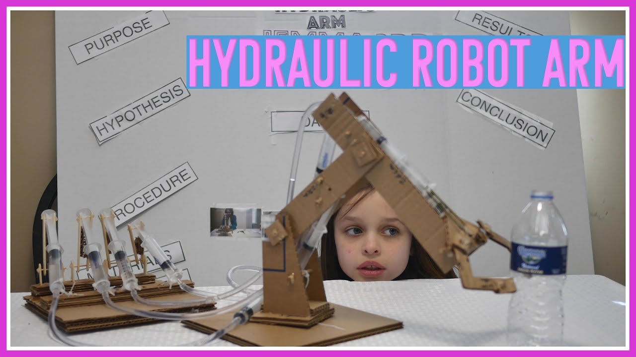 I make a hydraulic robot arm like Mr Ax & Slick Slime Sam (robotics for ...