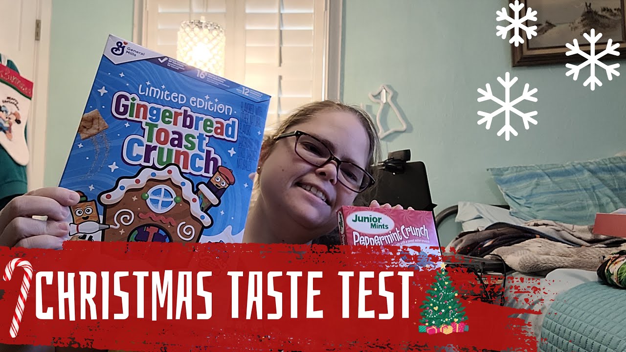 Christmas Treats Taste Test 2023: A Festive Flavor Adventure! - YouTube