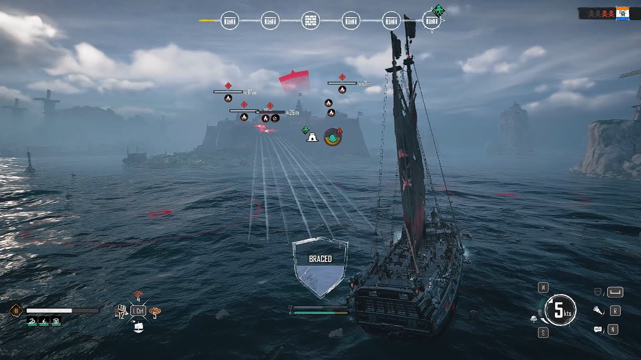 Skull And Bones.S1. Sambuk Solo Plunder Build. - YouTube