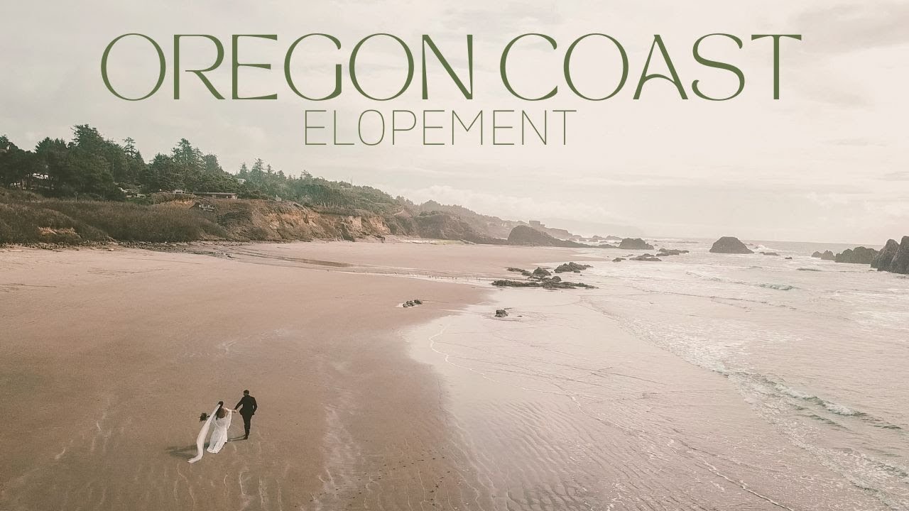 Jake + Rylee's Oregon Coast Elopement - YouTube