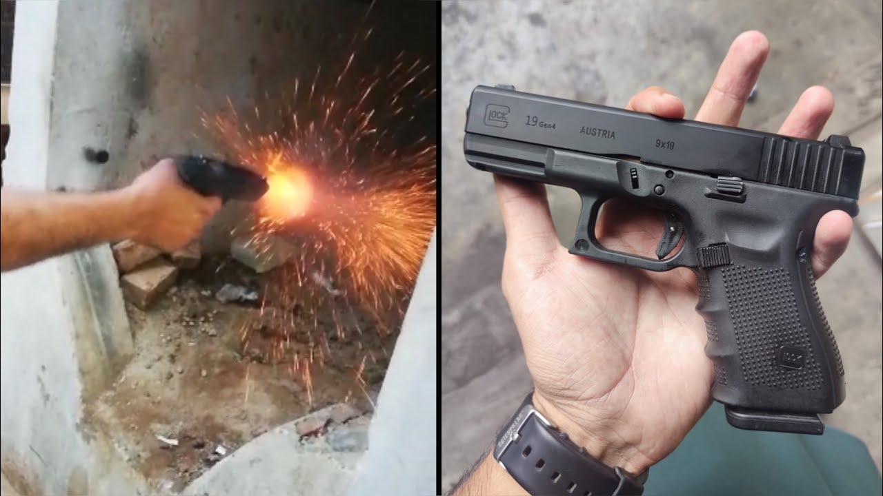 Darra Made Glock 19 Gen 4 | Test Fire - YouTube