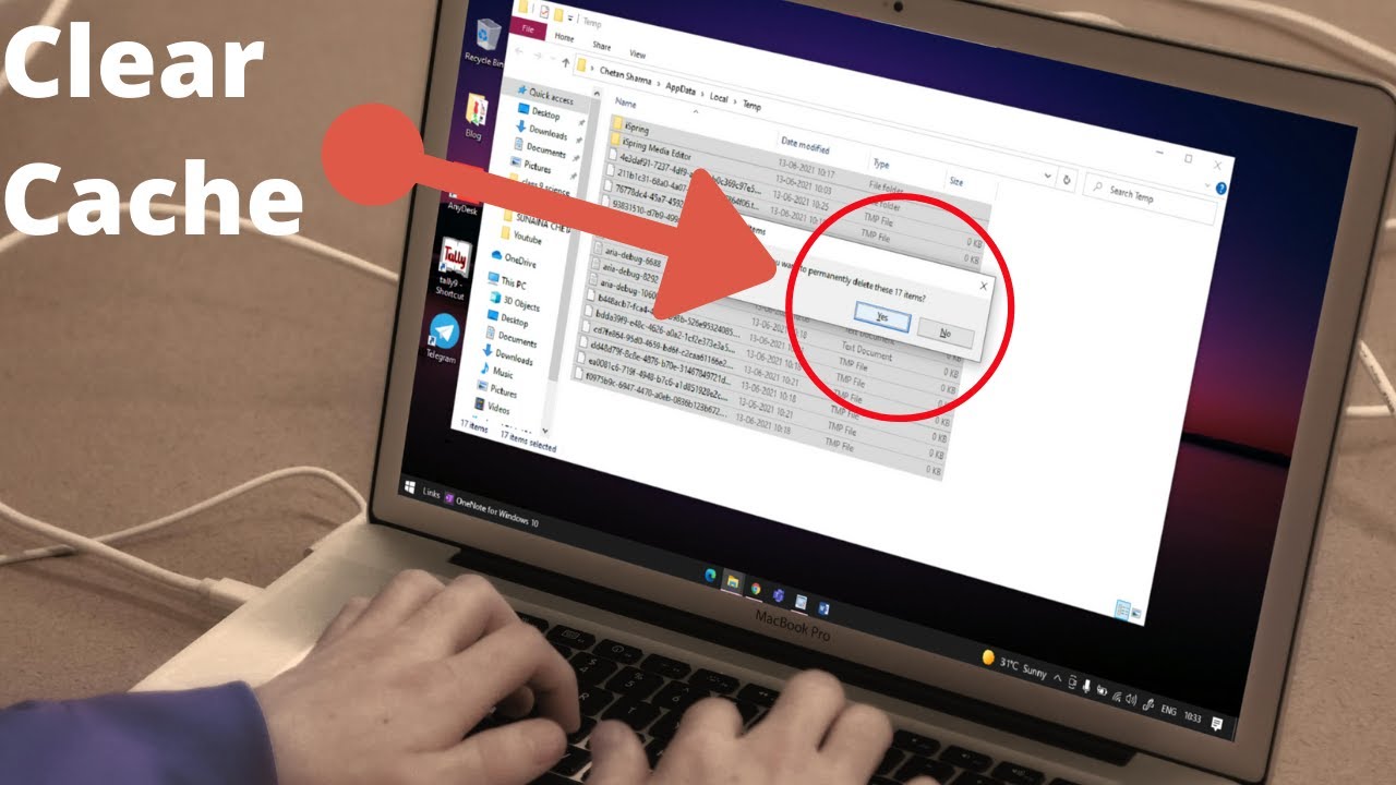 How to delete all cache and temporary files in Windows 10 - YouTube