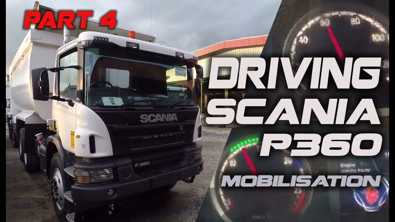 DRIVING SCANIA P360 6X4 Road to Buhut Part 4 - YouTube