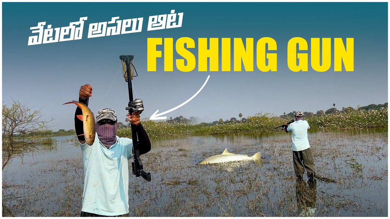 Catching Fish With Slingshot Gun | Brutal River Test - YouTube