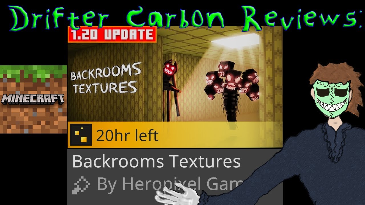 "Backrooms Textures" - Minecraft Texture Pack Review - YouTube