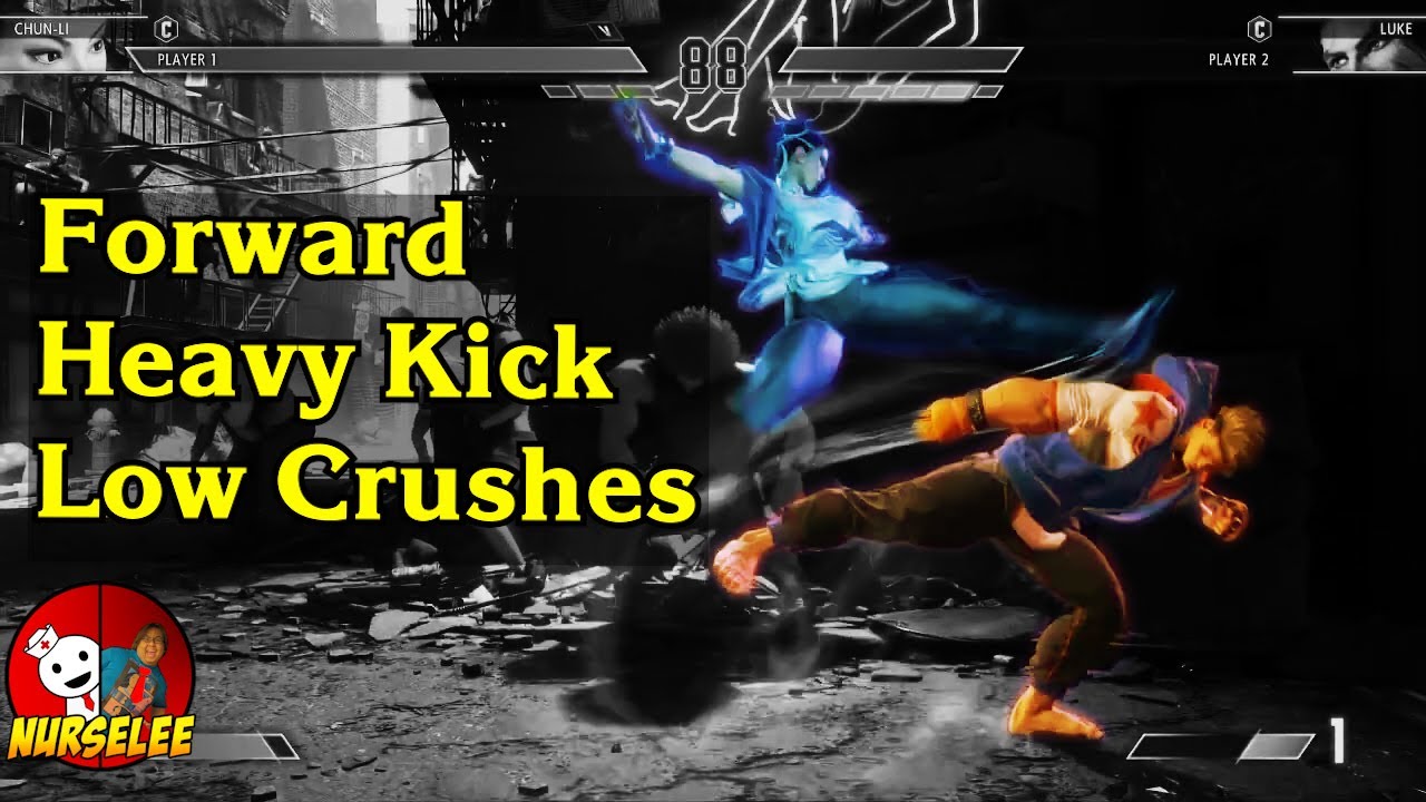SF6: Chun Li Foward Heavy Kick: Still Low Crushes Baby! -Clip- - YouTube