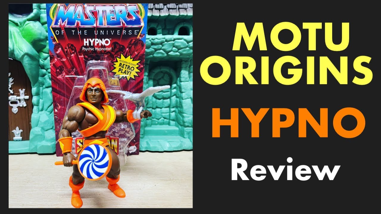 MOTU ORIGINS WAVE 12 HYPNO REVIEW - You May Just Purchase Him....Under ...