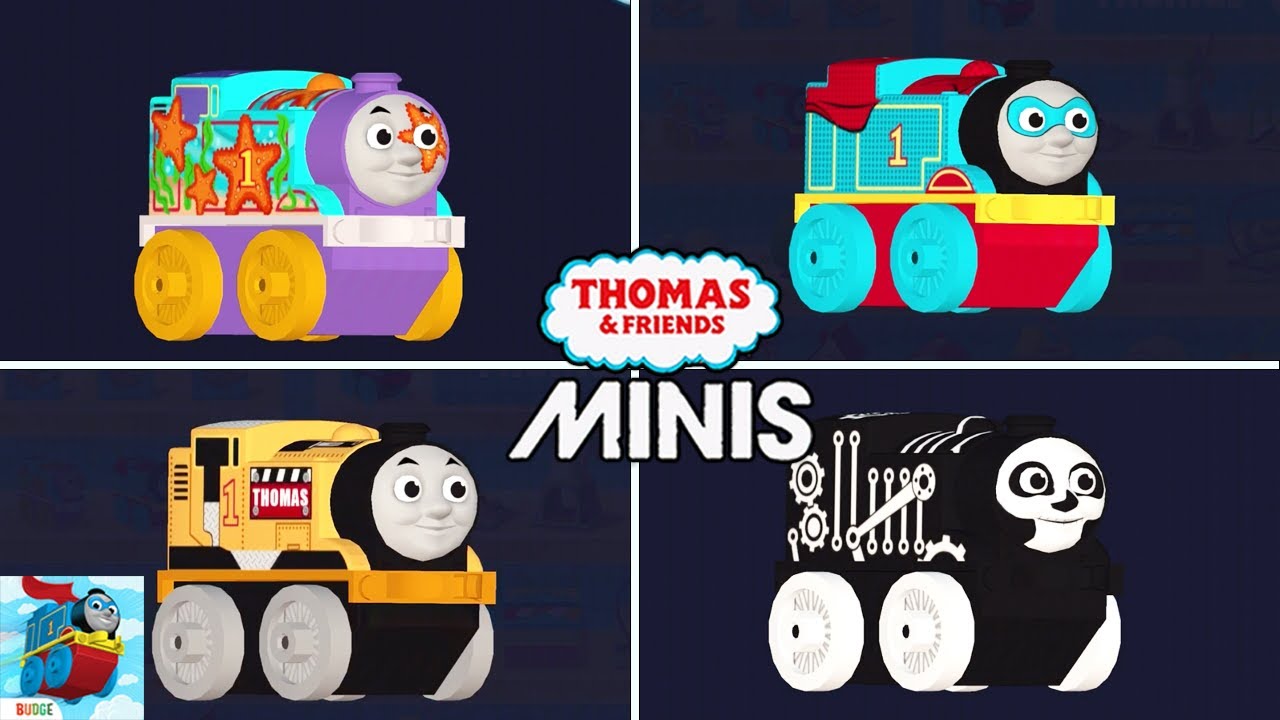 Thomas & Friends Minis - All Thomas Skin Engine - YouTube
