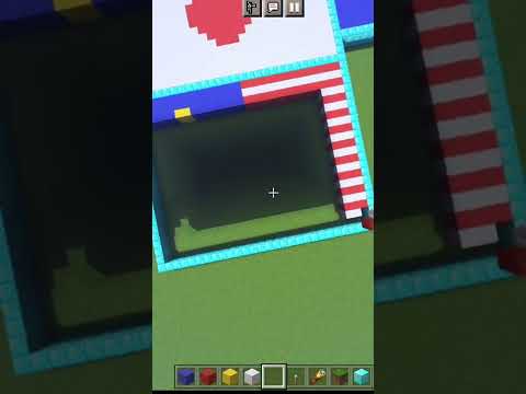 Malaysia Flag Pixel Art In minecraft #minecraft #creepy444 #shorts # ...
