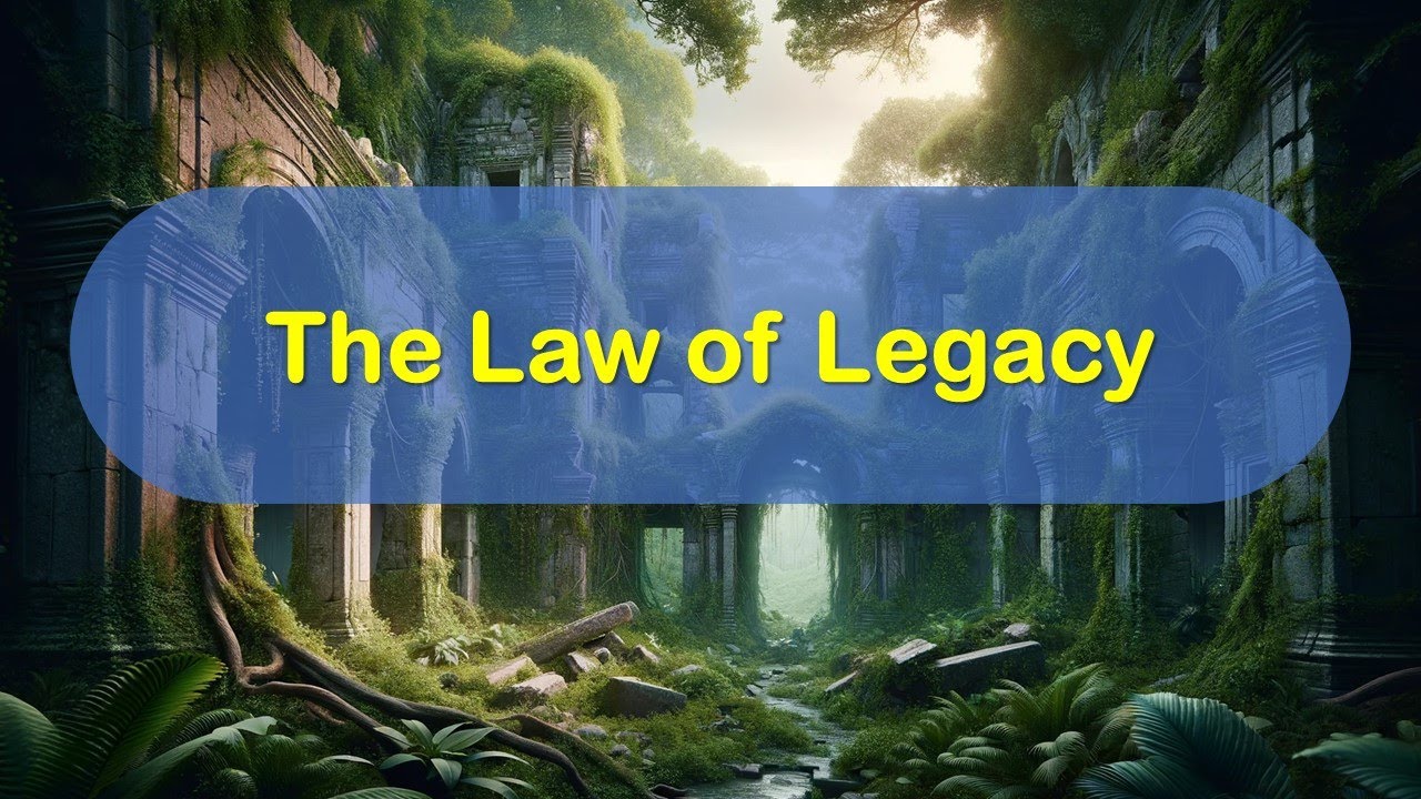 21 - The Law of Legacy - YouTube