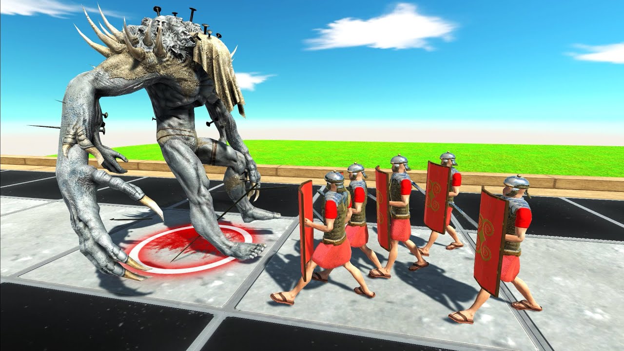 The Demon vs Humans - Animal Revolt Battle Simulator # ...